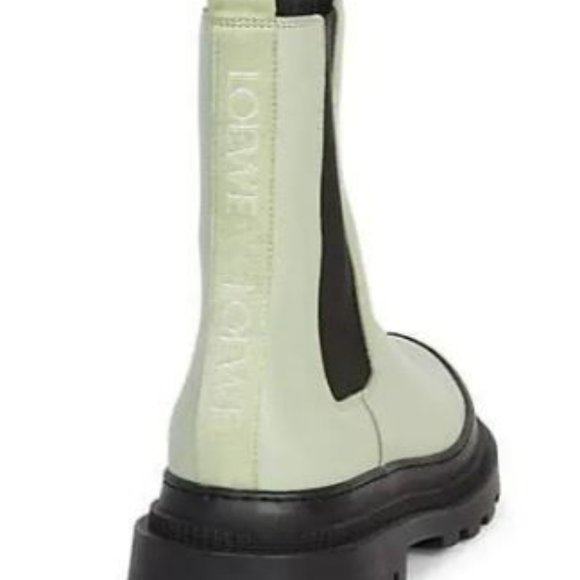 Loewe | Shoes | Loewe Lug Sole Chelsea Boot Womenpale Celadon 5 | Poshmark